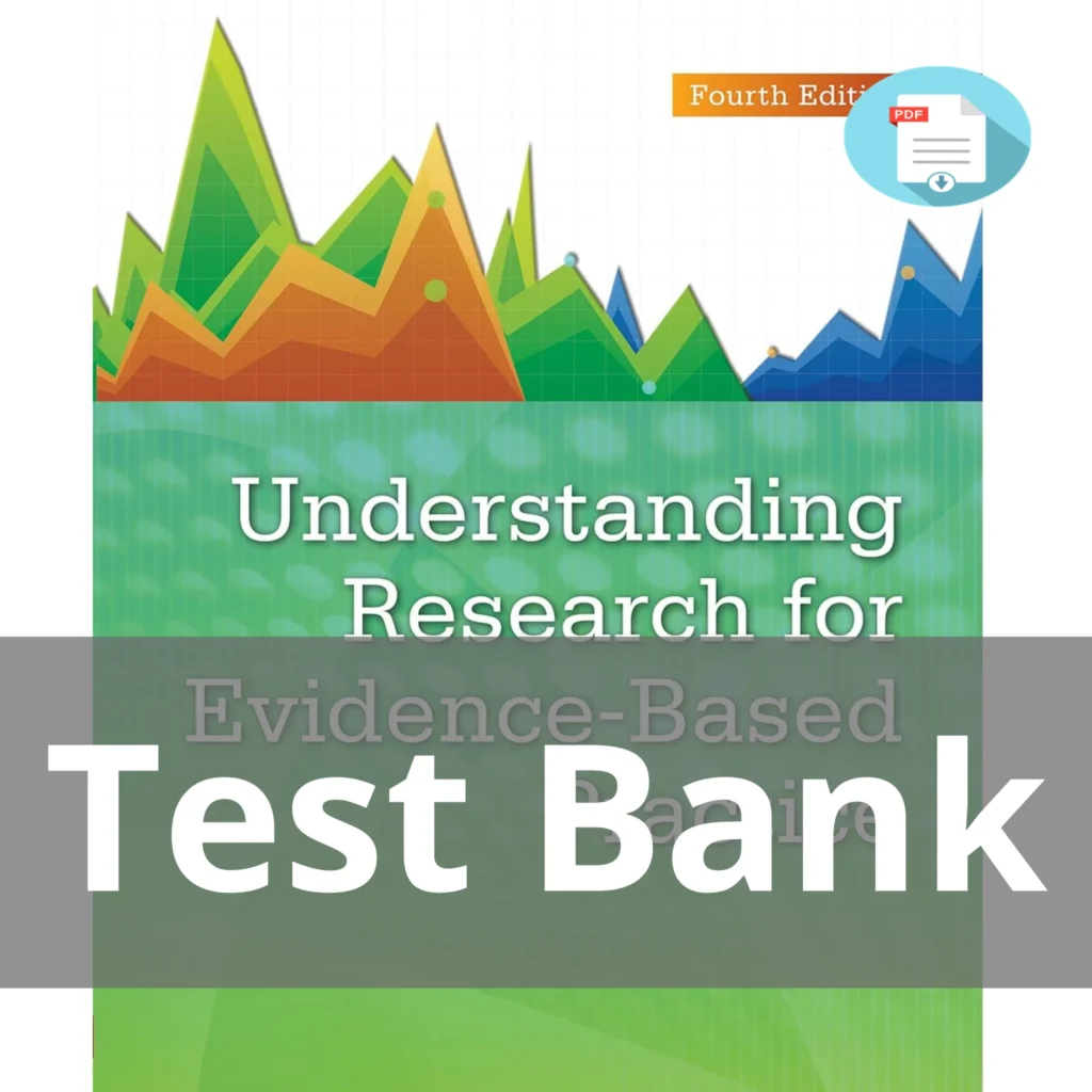 Understanding Research 4th Ed Rebar Test Bank